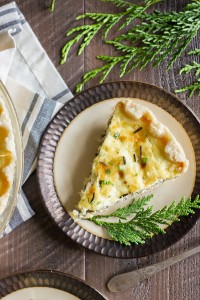 Cheesy Wild Rice Quiche - Lovely Little Kitchen
