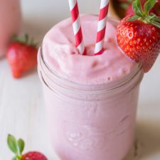 Pineapple Strawberry Cream Slush - Lovely Little Kitchen