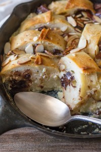 Chocolate Almond Bread Pudding - Lovely Little Kitchen