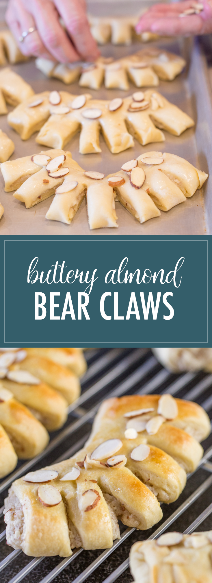 Buttery Almond Bear Claws - Lovely Little Kitchen