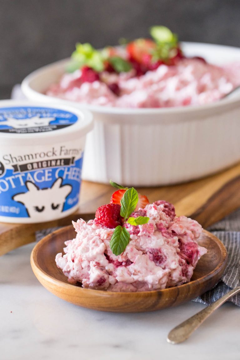 Very Berry Fluffy Salad - Lovely Little Kitchen