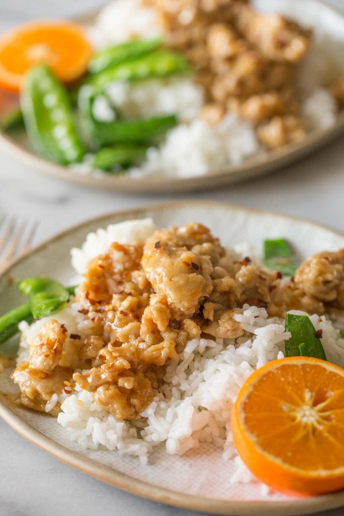 Easy Orange Chicken - Lovely Little Kitchen