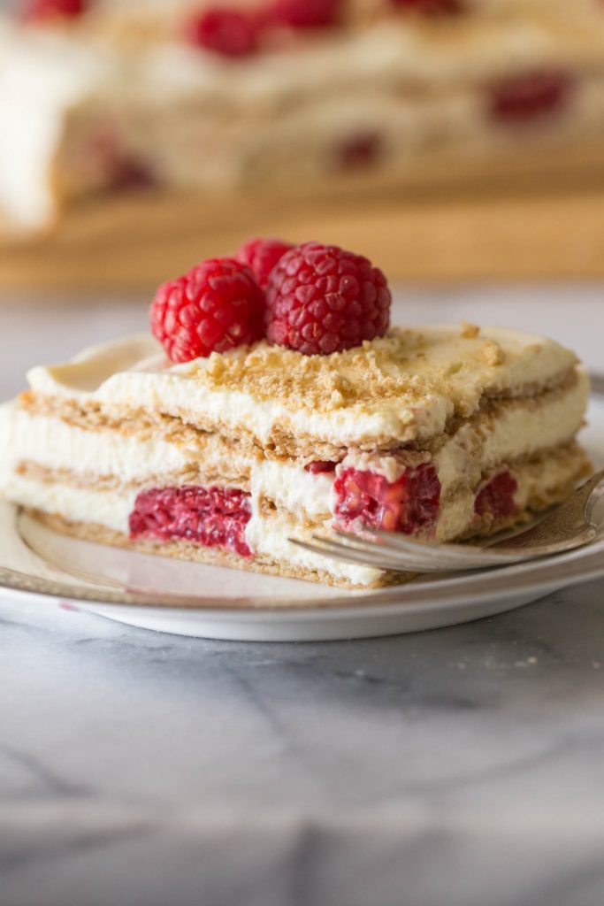 Raspberry Icebox Cake - Lovely Little Kitchen