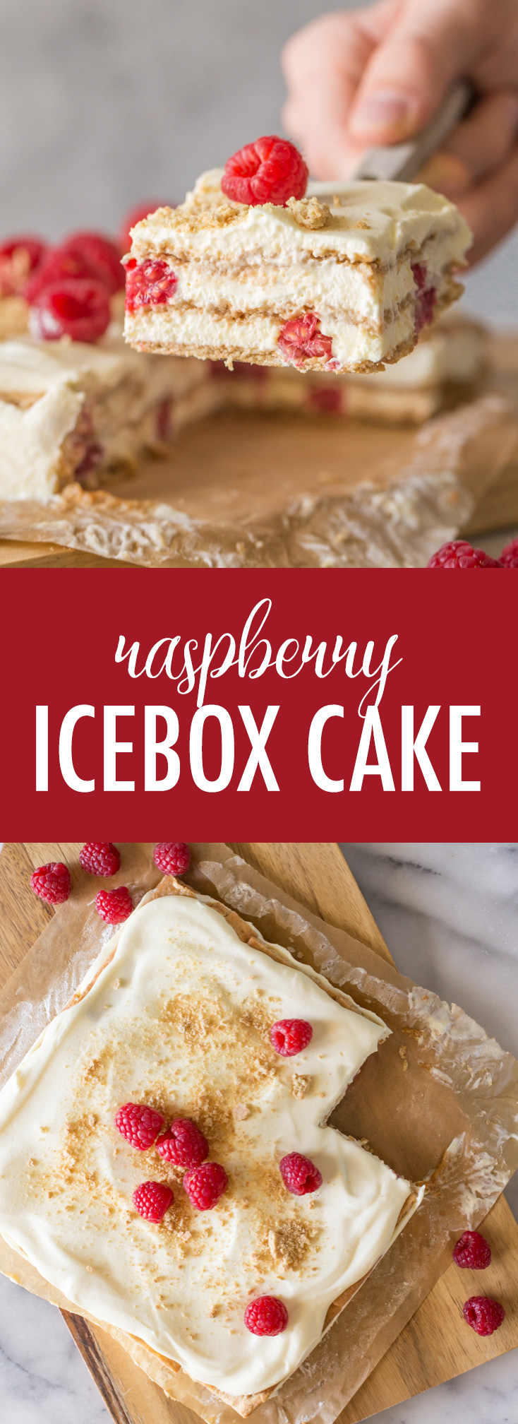 Raspberry Icebox Cake - Lovely Little Kitchen