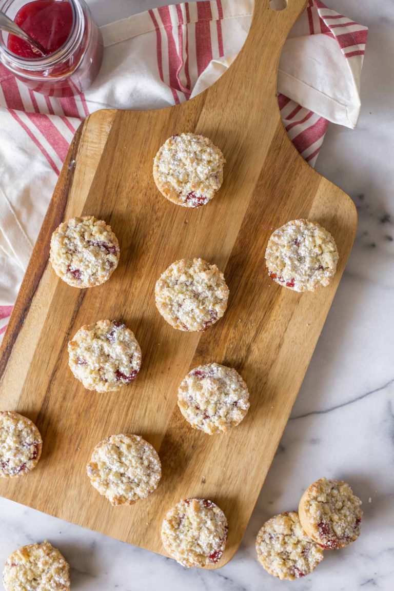 Costco Raspberry Crumble Cookies - Lovely Little Kitchen