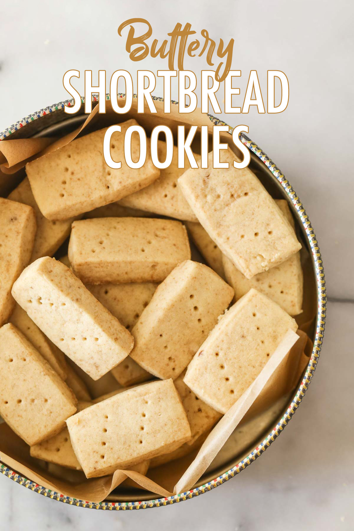 Buttery Shortbread Cookies - Lovely Little Kitchen