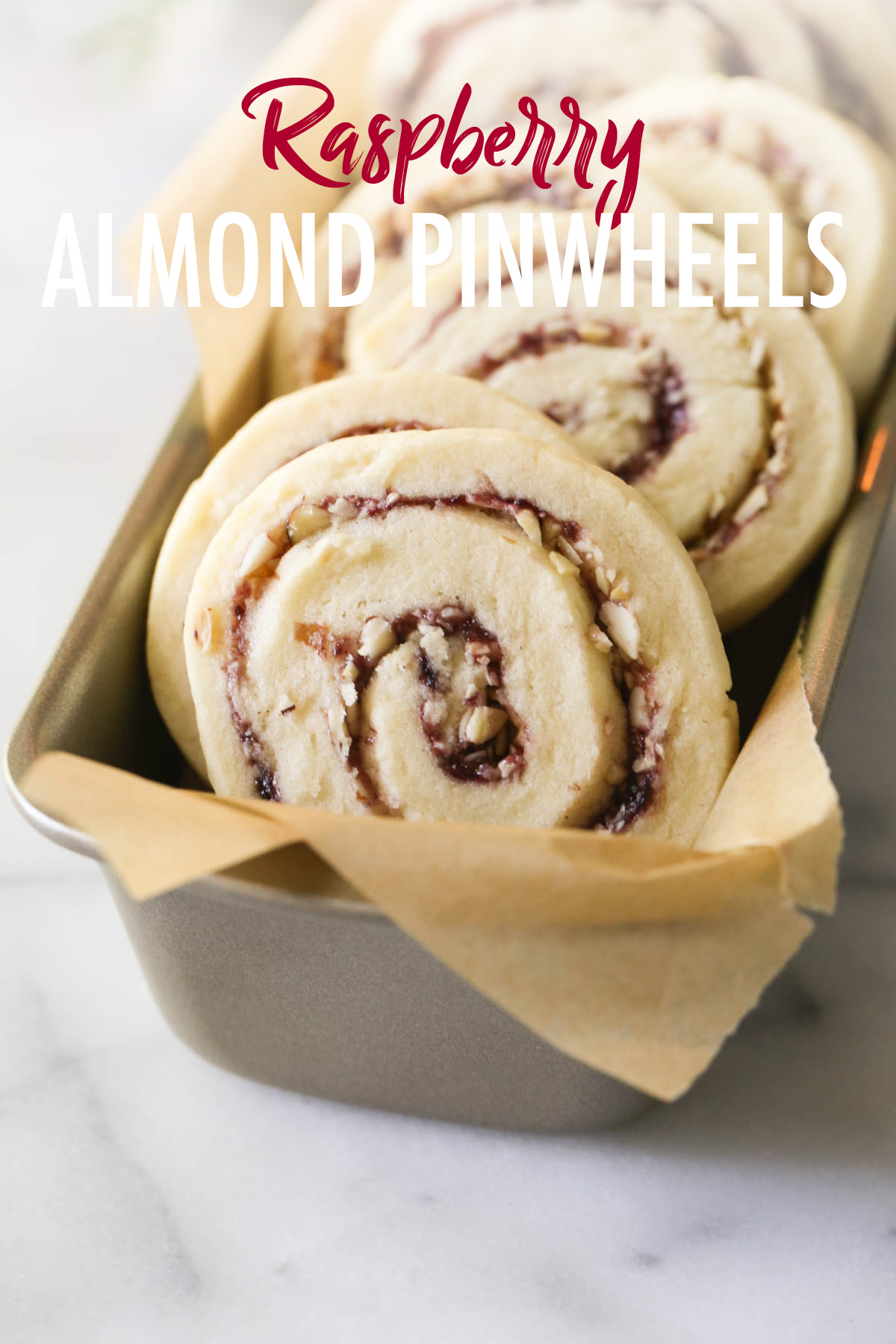 Raspberry Almond Pinwheels - Lovely Little Kitchen
